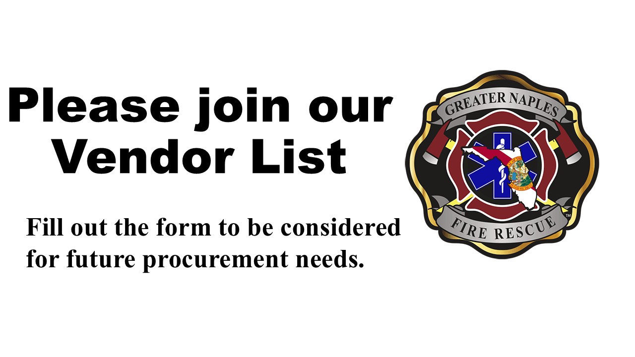 Procurement | Greater Naples Fire Rescue District